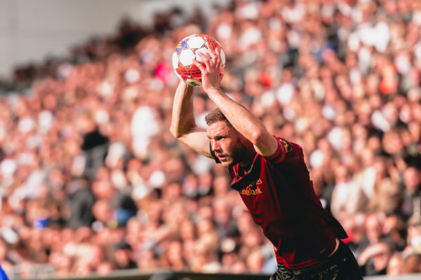 Dalsgaard og Sørensen efter 2-0 i Parken